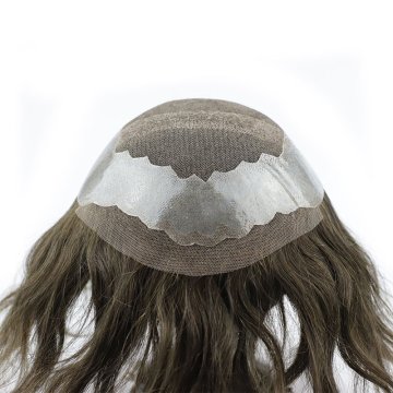 Wholesale Custom Made Lace Front Human Hair Topper for Men